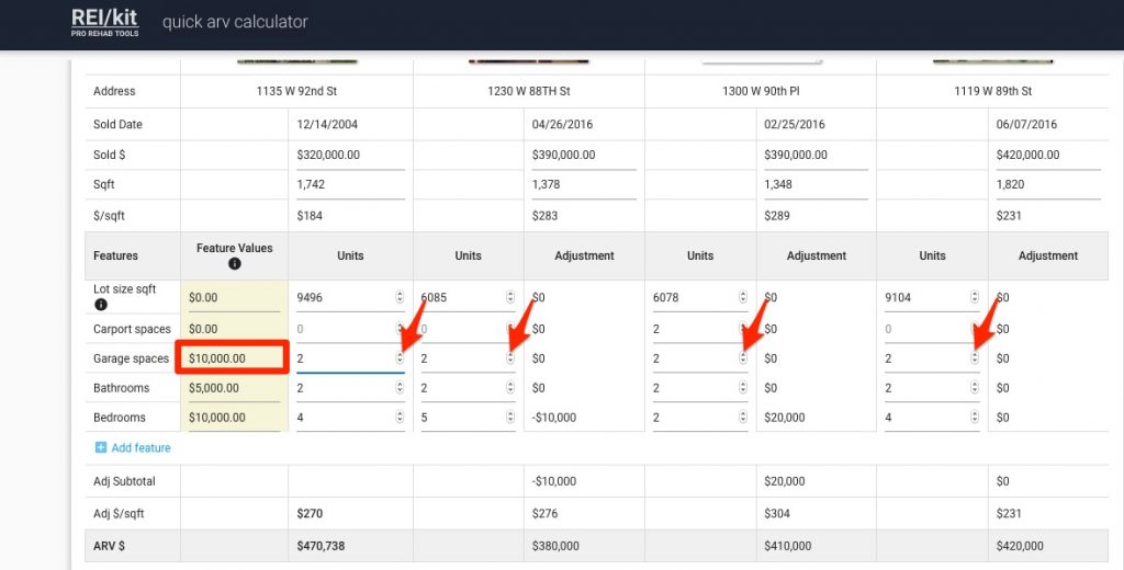 How to find ARV using the REI/kit ARV Calculator - Remote Fix and Flip